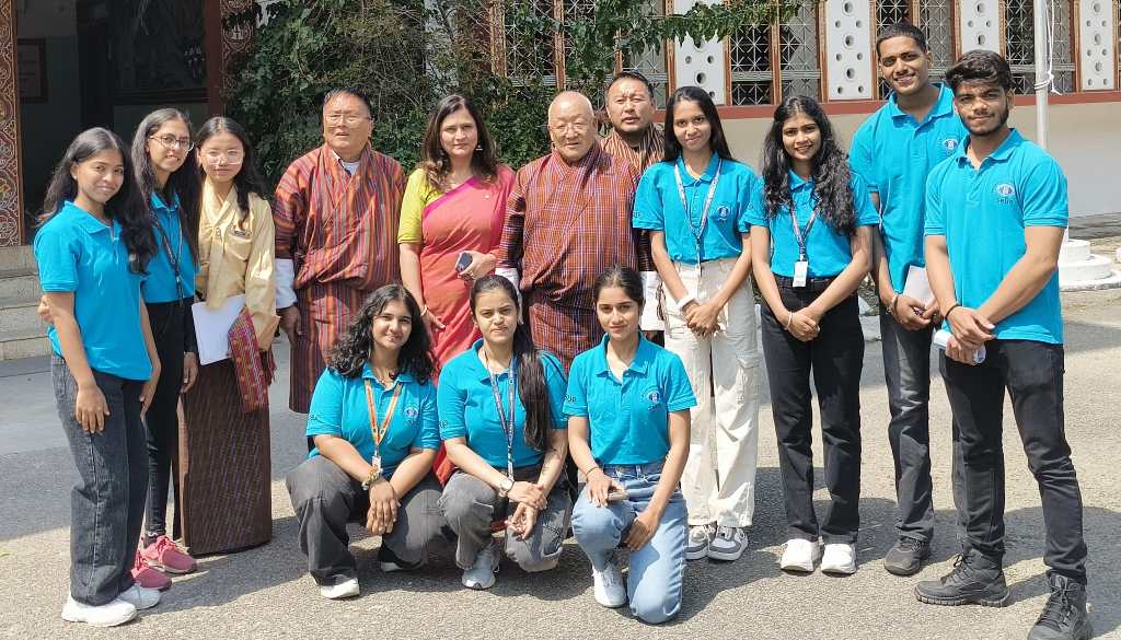 Pune students celebrate world forest day in Bhutan - Punekar News