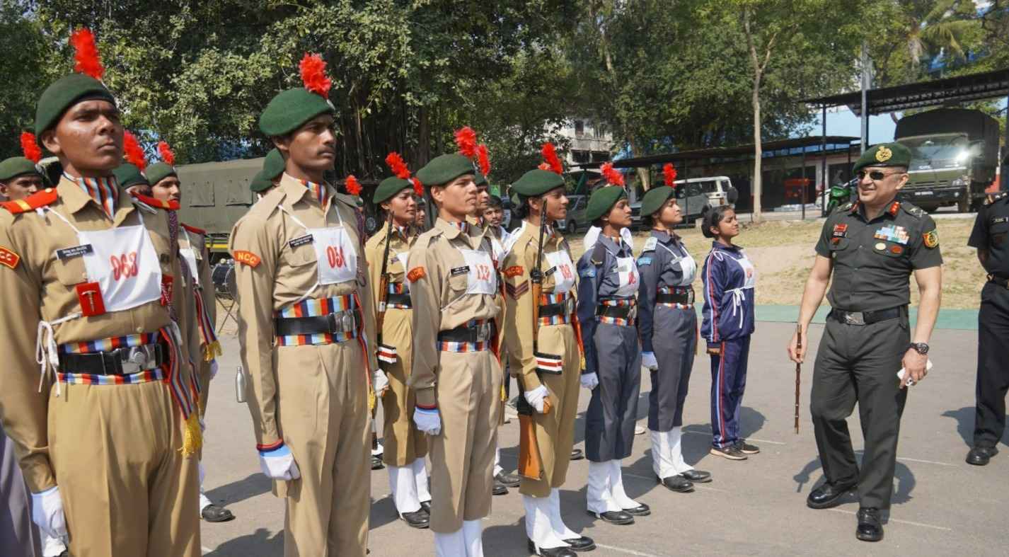 Maj Gen Vivek Tyagi Visits Pune NCC Group Headquarters, Reviews Republic Day Camp 2026 ...