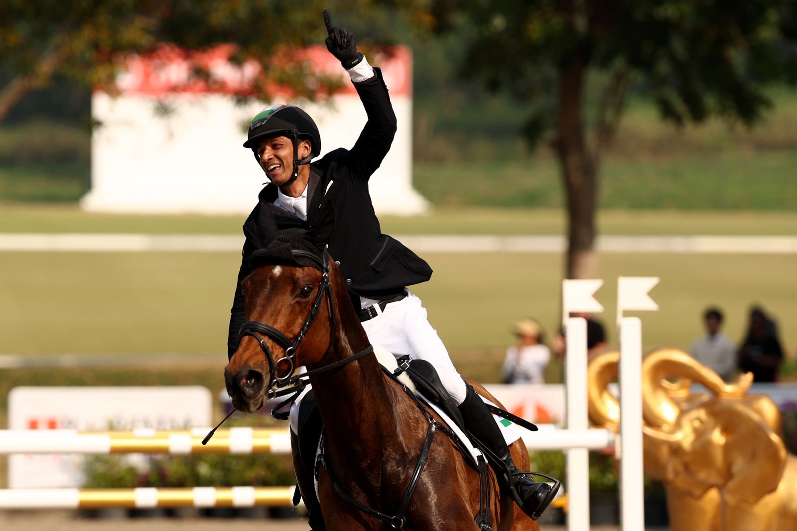 Pune’s Ashish Limaye Wins Historic Gold at FEI Asian Equestrian Championships - Punekar News