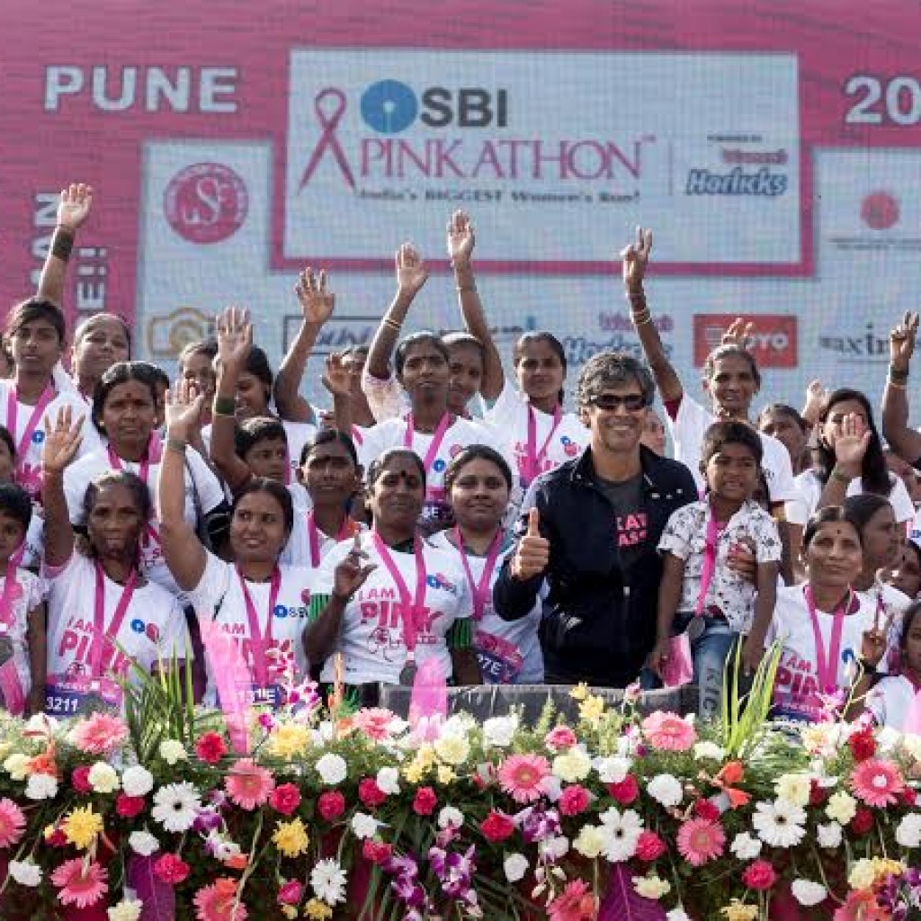 SBI Pinkathon Pune completes its third edition run with more than 6000 ...