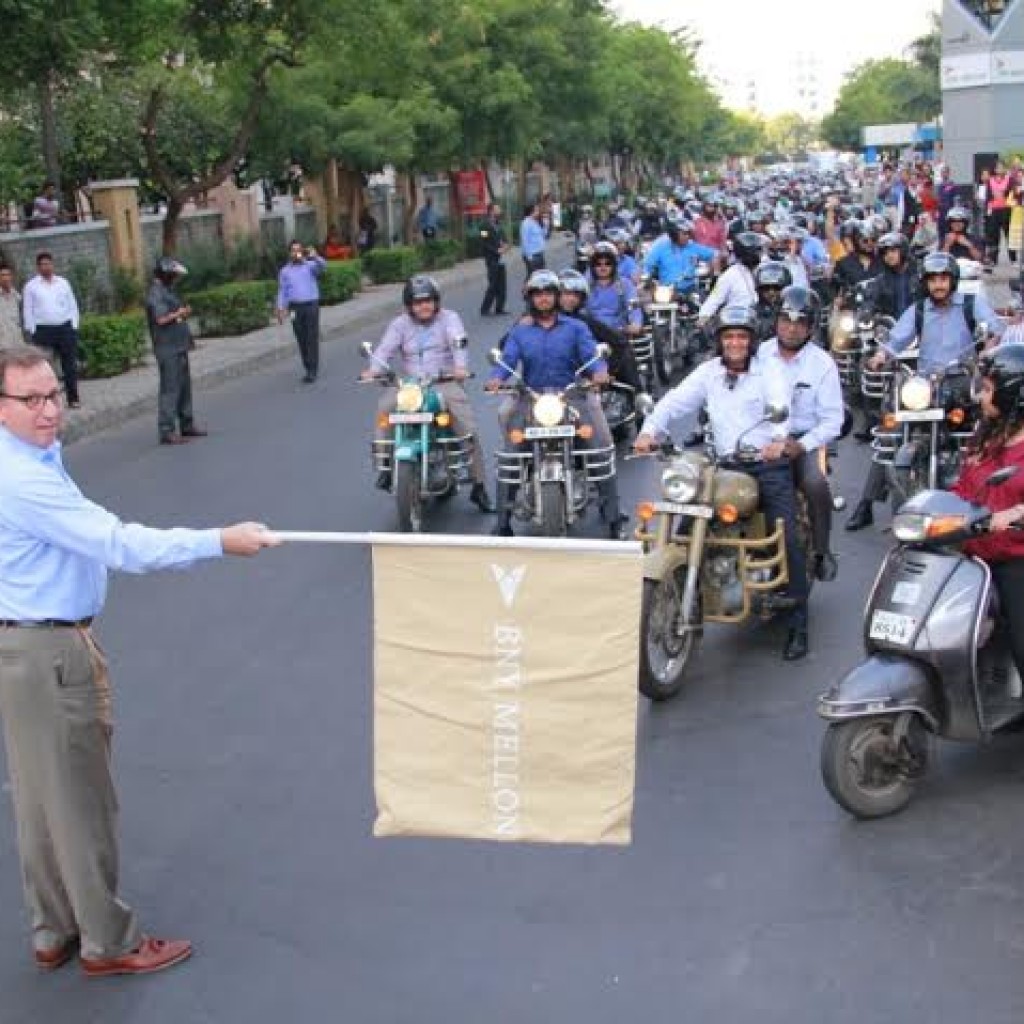 BNY Mellon hosts ‘Ride to Safety’ event in Pune - Punekar News