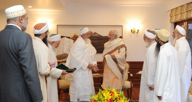 His Holiness Syedna Mufaddal Saifuddin, the Religious Head of the Dawoodi Bohra Community, calls ...