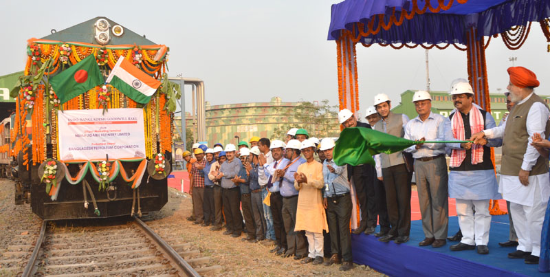 Rail consignment of high Speed Diesel, a gesture of Indo-Bangla ...