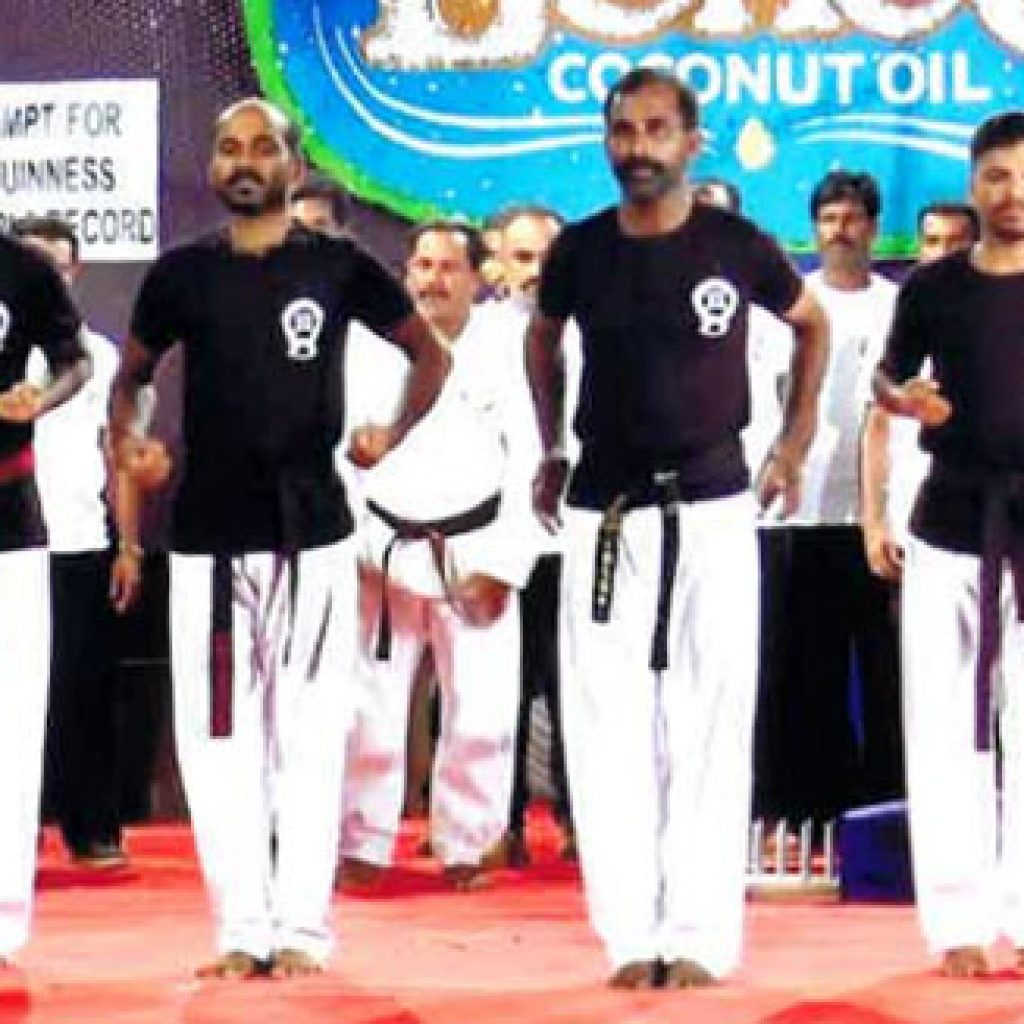 Indian martial artists smash record for most layered bed of nails ...