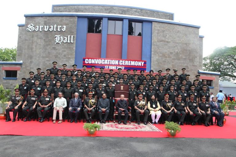 SCROLL PRESENTATION AT COLLEGE OF MILITARY ENGINEERING BY PRESIDENT ...