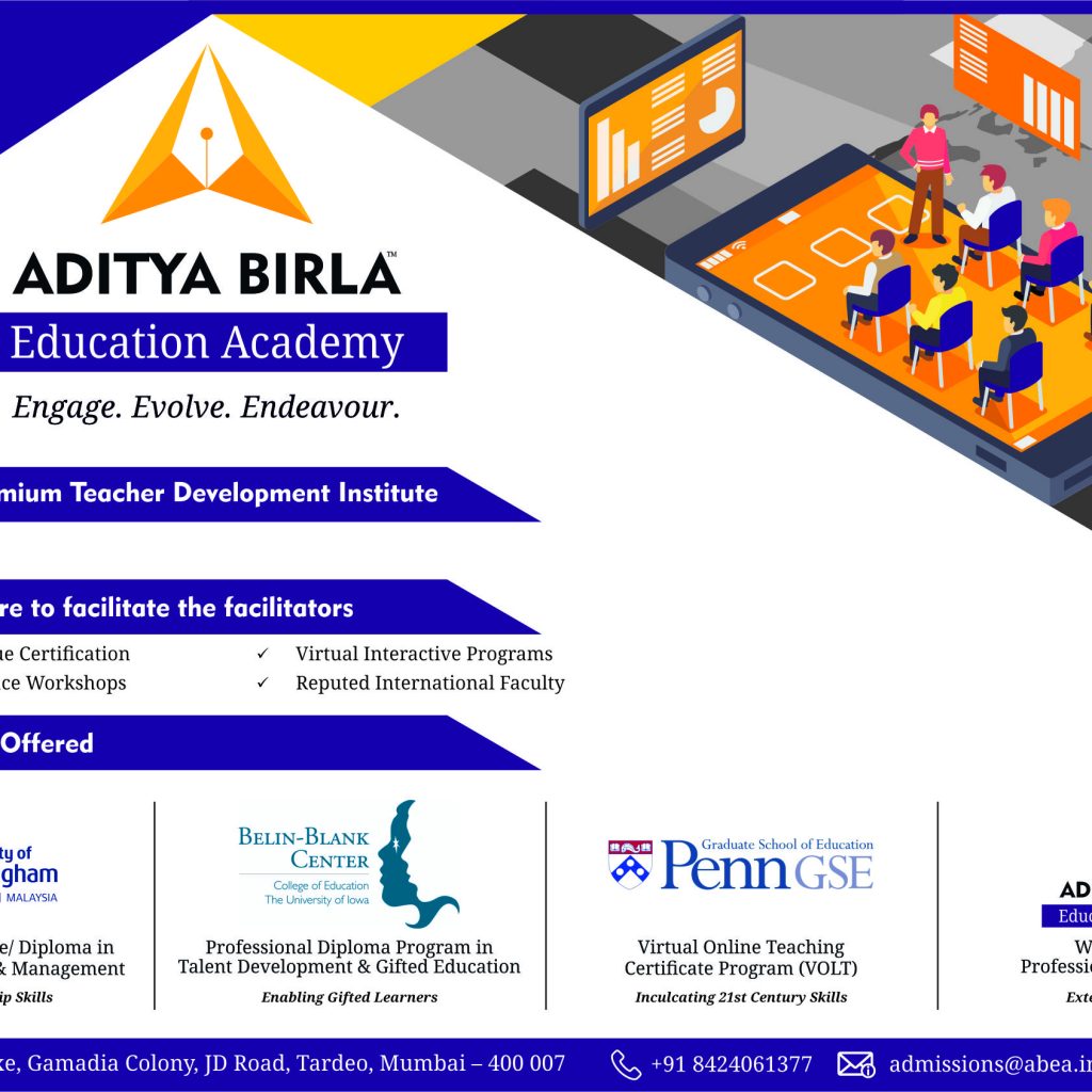 Aditya Birla Education Academy Introduces Professional Development ...