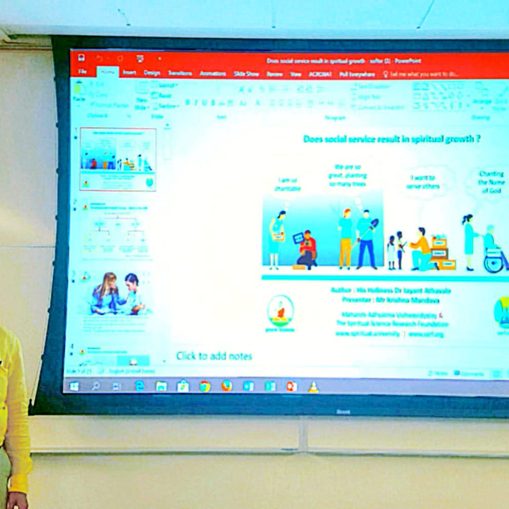 True help is spiritual help - Punekar News