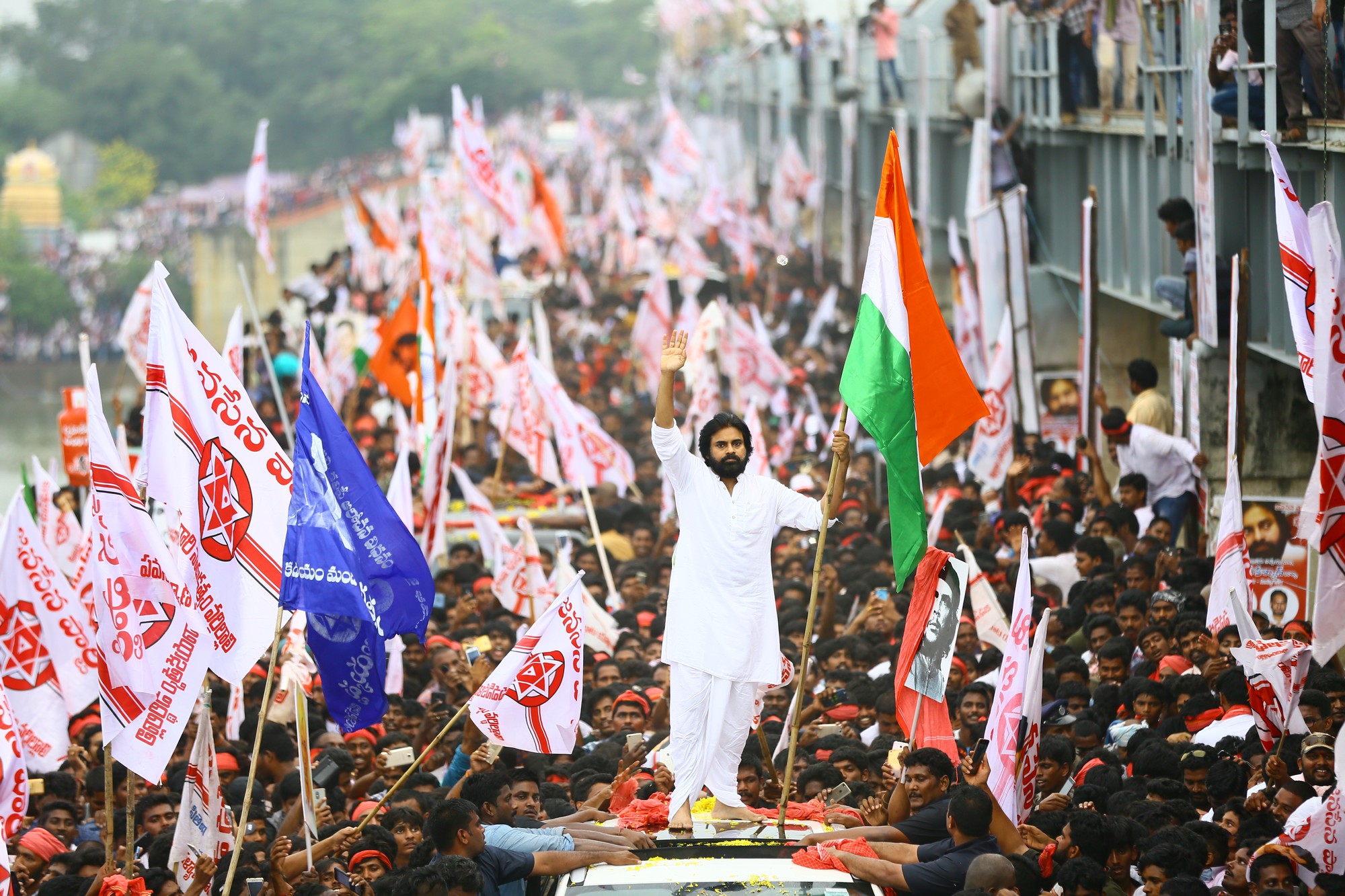 SOUTH SUPERSTAR PAWAN KALYAN’S POLITICAL RALLY RECEIVES AN ...