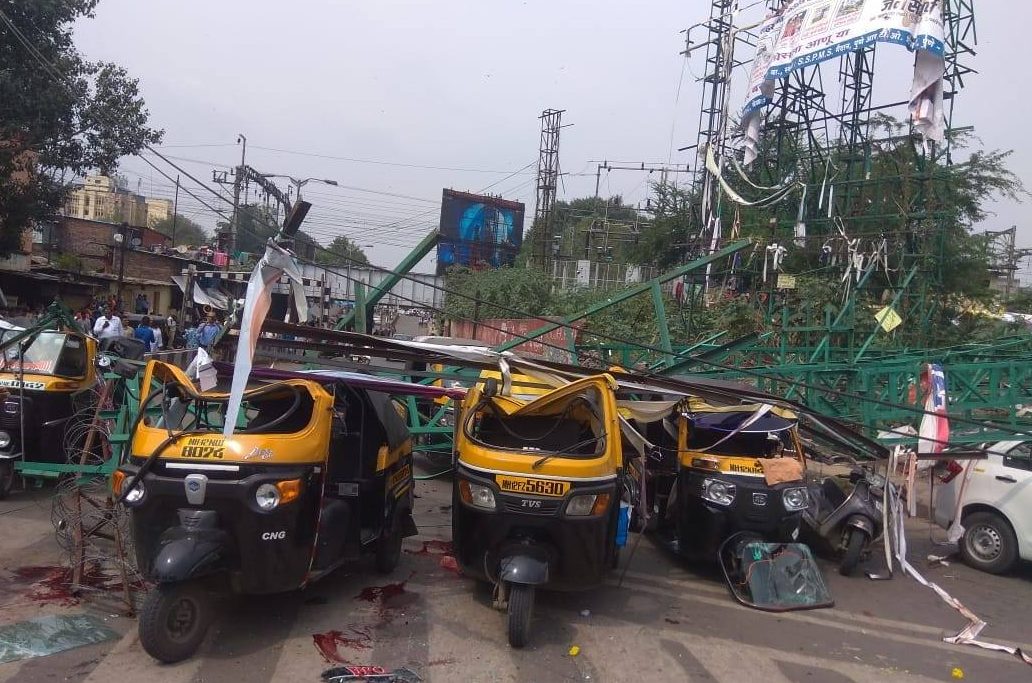 Railway engineer, assistant arrested in hoarding collapse case ...