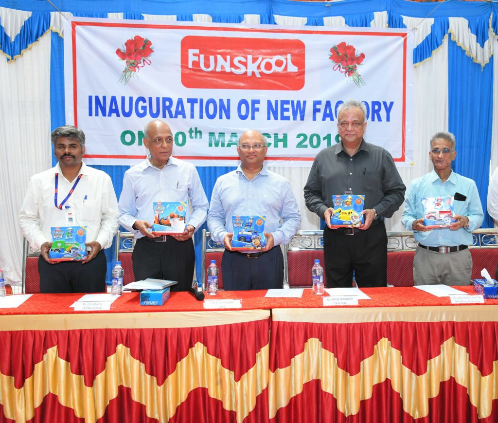 FUNSKOOL (INDIA) LIMITED INAUGURATES THE THIRD MANUFACTURING FACILITY ...