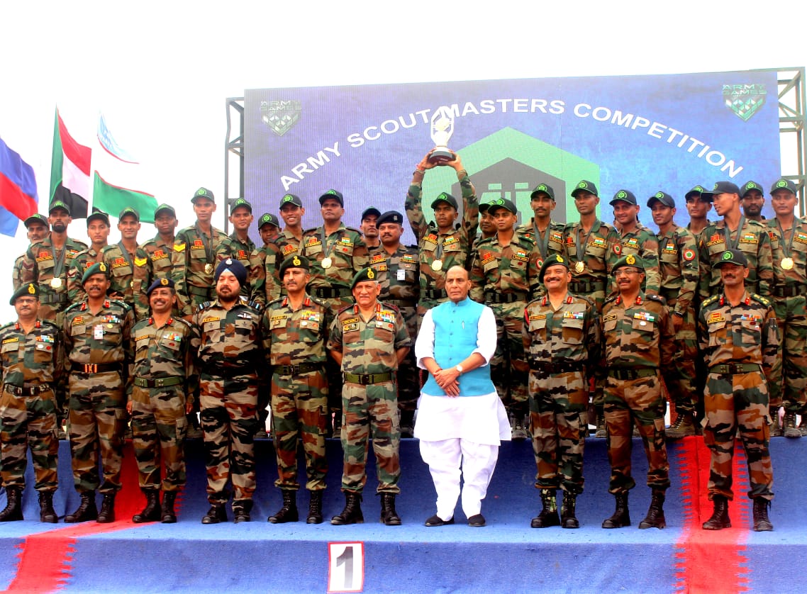 5TH ARMY INTERNATIONAL SCOUT MASTERS COMPETITION CONCLUDES AT JAISALMER ...