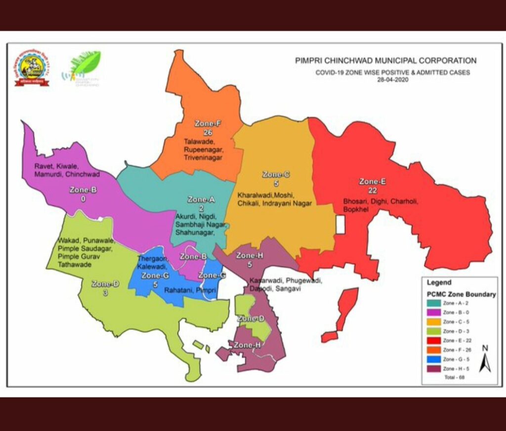 PCMC 11 Fresh Coronavirus Cases Today Tally Reaches 107 Two Areas