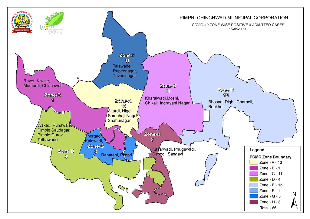 PCMC: 4 new COVID patients today; part of Kiwale, Rahatani sealed ...