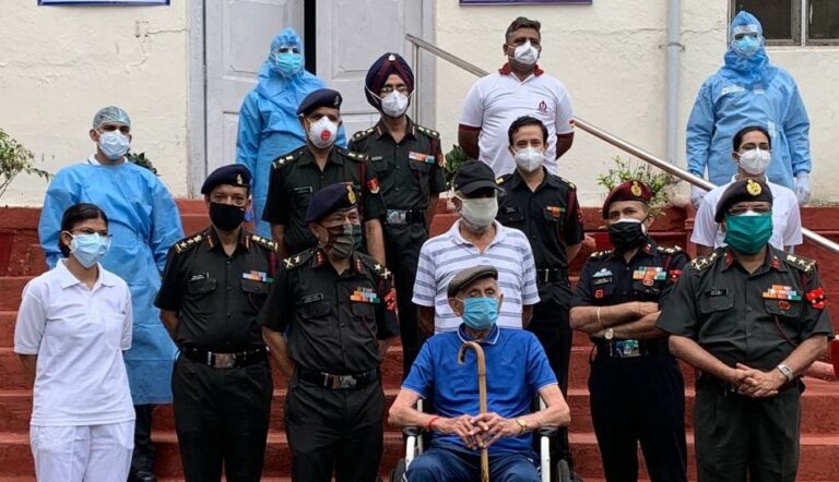 Command Hospital Pune: 94-Year-Old Man Defeats COVID19 - Punekar News