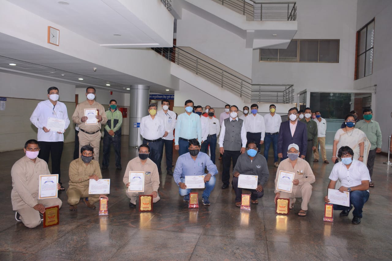 Pune: MSEDCL Felicitated ‘Corona Power Fighters’ - Punekar News