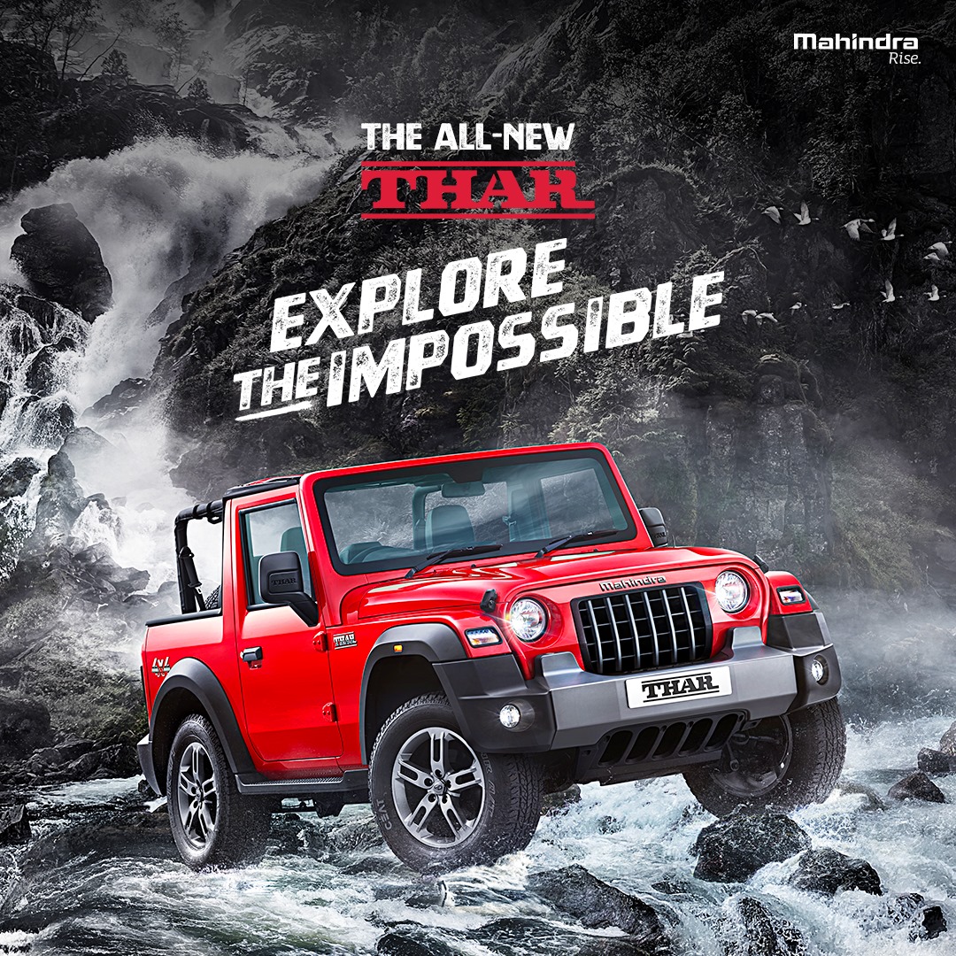 Mahindra Unveils the All-New Thar: The 4x4 Icon is Now a Contemporary ...
