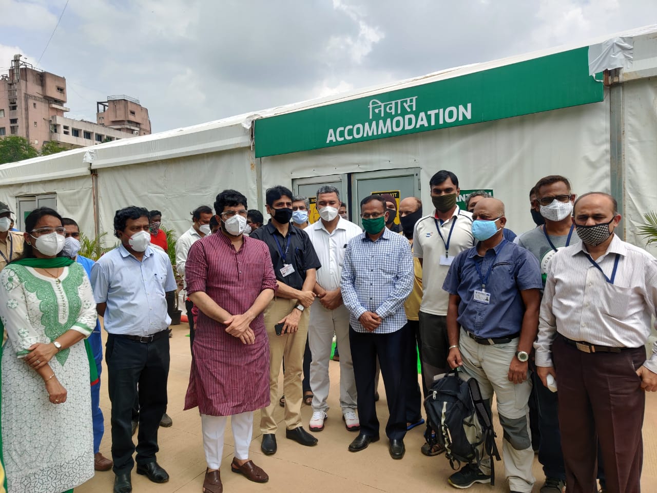 AMGM to help PMC at COEP Shivaji Nagar Jumbo Covid Center - Punekar News