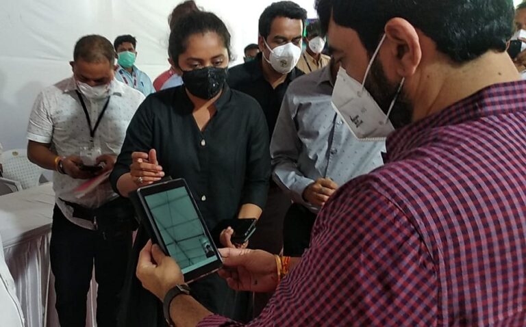 Pune: PMC Starts Video Call Facility At Jumbo COVID Hospital For ...