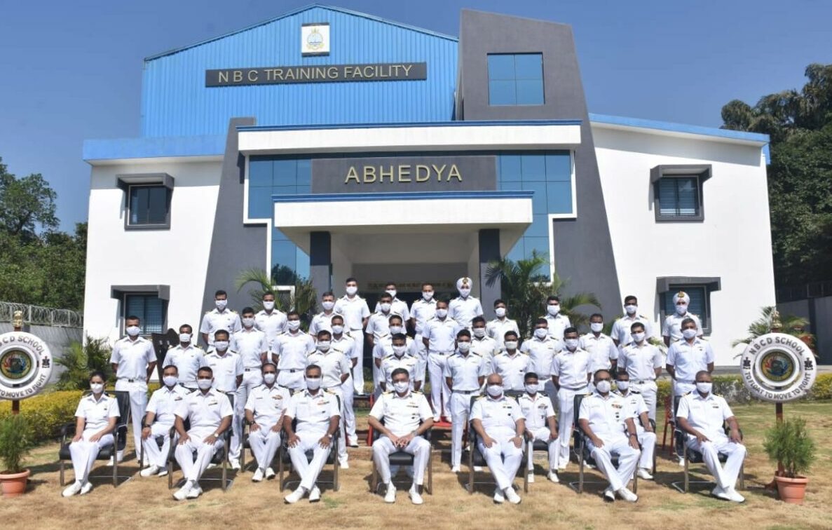 INS Shivaji: 30 Officers Complete Nuclear Biological Chemical Defence ...