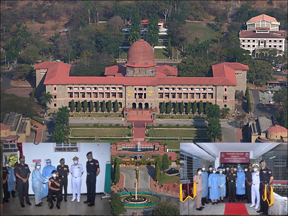 Pune: COVID19 Vaccination Drive Held At National Defence Academy ...