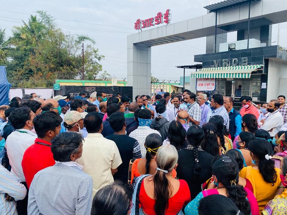 People Oppose Shifting Of DRDO's VRDE Lab Out Of Maharashtra - Punekar News