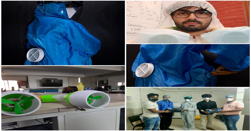 Pune: With A Small Tweak, Engineering Student Creates Breathable PPE ...