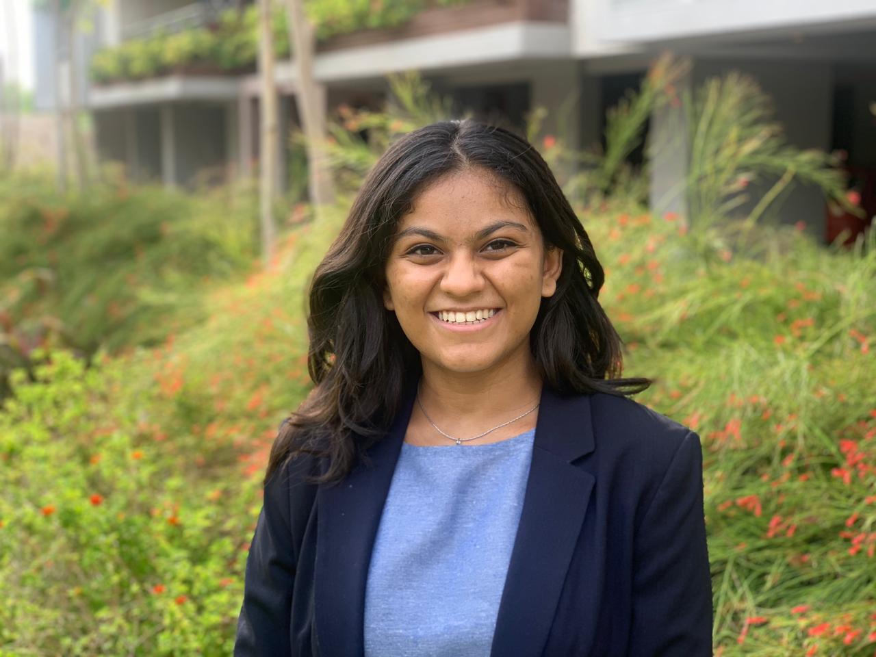 MIT ADT University student Kavisha Shroff won the best delegate award ...