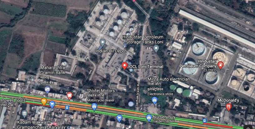 Pune: Shift Oil Terminals From Solapur Highway In Loni To Avoid Mishap ...