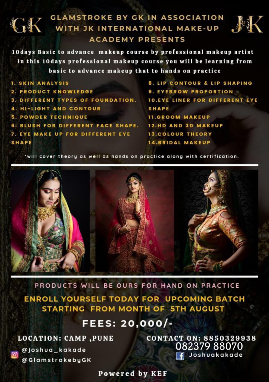 Pune Learn Professional Makeup Course From International Artist In Pune Learn Professional Makeup Course From International Artist In