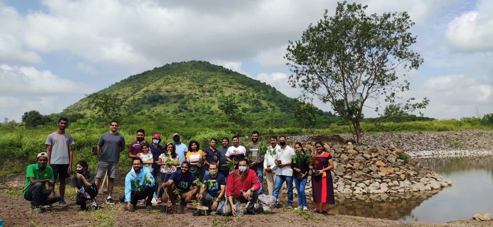 Pune: 105 Saplings Planted At Dhanori Hill By Green Avani Foundation ...