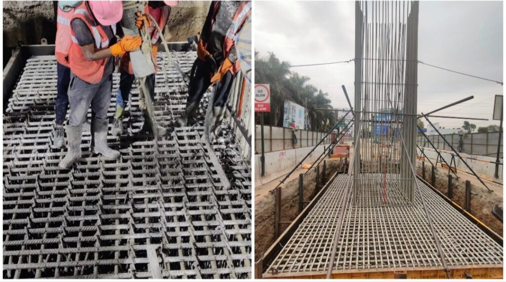Pune Metro Line 3 completed work for two Station Pile-Caps - Punekar News
