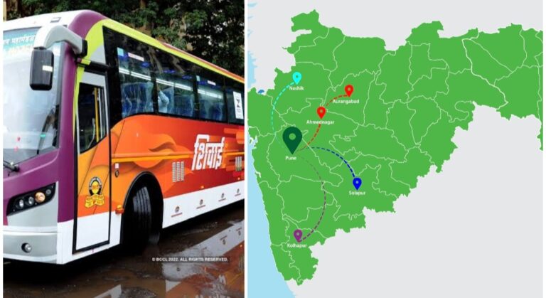 Pune: Soon 50 E-Buses Will Be Deployed On Four Intercity Routes By ...