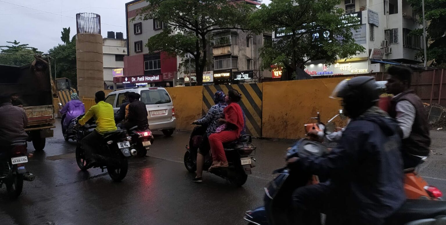 Construction of Sinhagad Road Flyover Stalled Over Pune Metro Pillar Placement - Punekar News