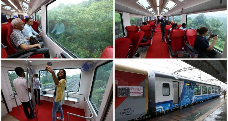 Pragati Express: Third train between Pune-Mumbai-Pune to run with Vista ...