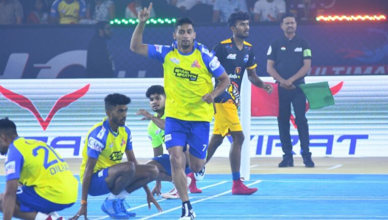 Kolhapur boy Jamadar is the top attacker in Ultimate Kho Kho - Punekar News