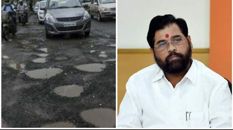 Pune: CM's Visit To PCMC Leads To Filling Of Potholes On Roads ...