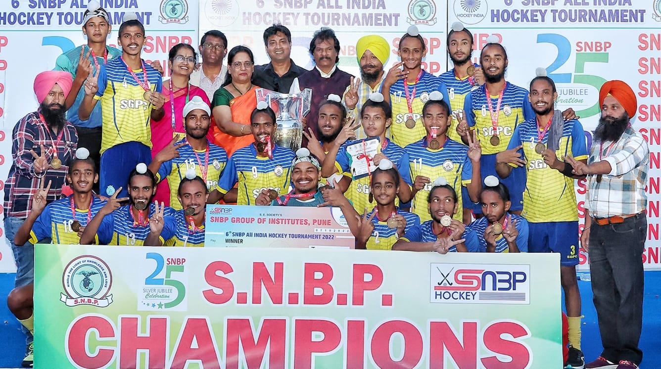 Pune: DAY-8 / 6th SNBP ALL INDIA HOCKEY 2022 - SGPC, Amritsar bags ...