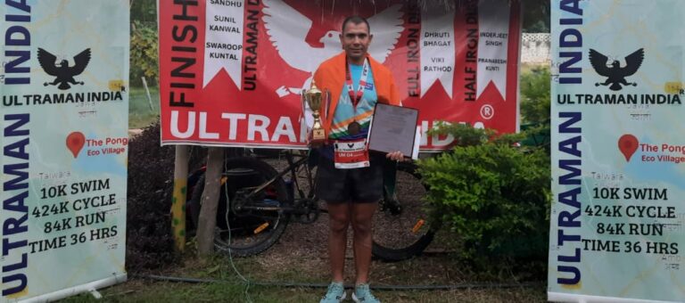 Pune: Lt Col Kuntal Wins Ultraman India At Himachal Pradesh - Punekar News