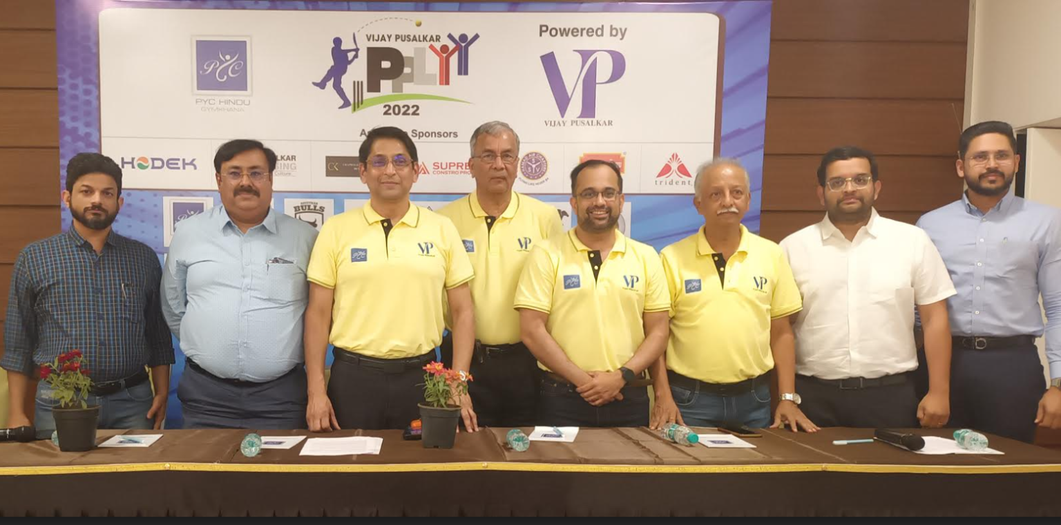 PYC- Vijay Pusalkar PYC Premier League 2022 from 14th November ...