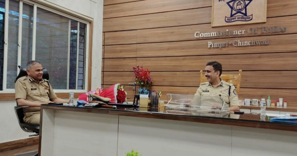 Pune: Vinay Kumar Choubey Takes Charge As Pimpri Chinchwad Police Commissioner - Punekar News
