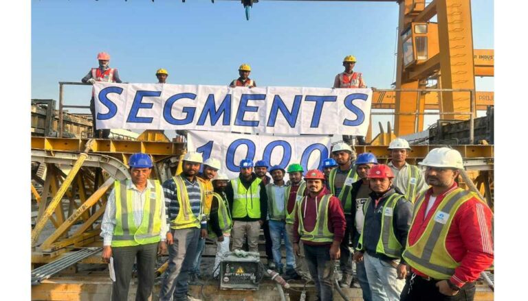 Pune Metro Line 3 achieves 1000 segments casting in just five months ...