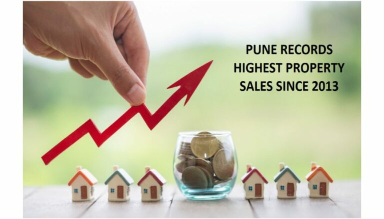 Pune records highest property sales since 2013 - Punekar News