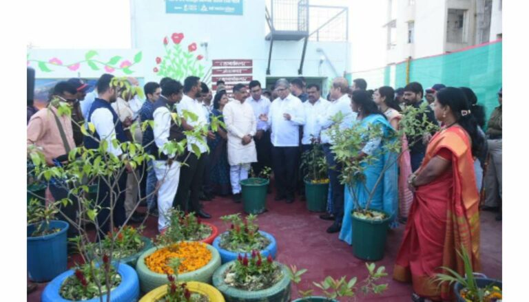 Pune: PMC's Sinhgad Road Ward Office Gets Terrace Garden Made From Wet ...