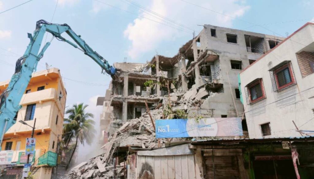 PMC Takes Action On Unauthorized Constructions At Survey Numbers 41 and ...