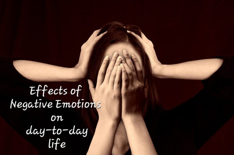 Effects of negative emotions on day-to-day life - Punekar News