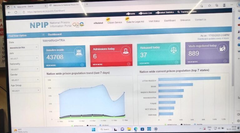 Maharashtra Prisons Department Implements ePrisons (ICJS) System for ...