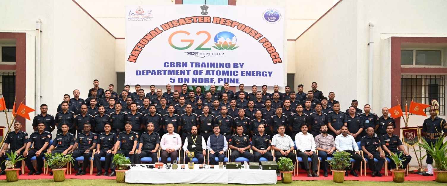 Pune: NDRF Officers And Jawans Receive Training On Radiation Safety ...