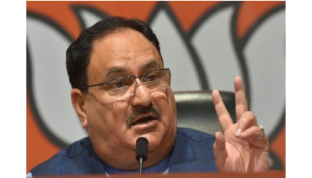 BJP National President J.P. Nadda to Chair State Executive Meeting in ...