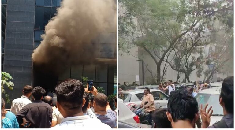 Pune: Major Fire in Viman Nagar Office Building Disrupts Business ...