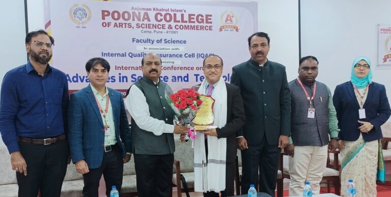 Poona College Organizes International Conference on Advances in Science ...